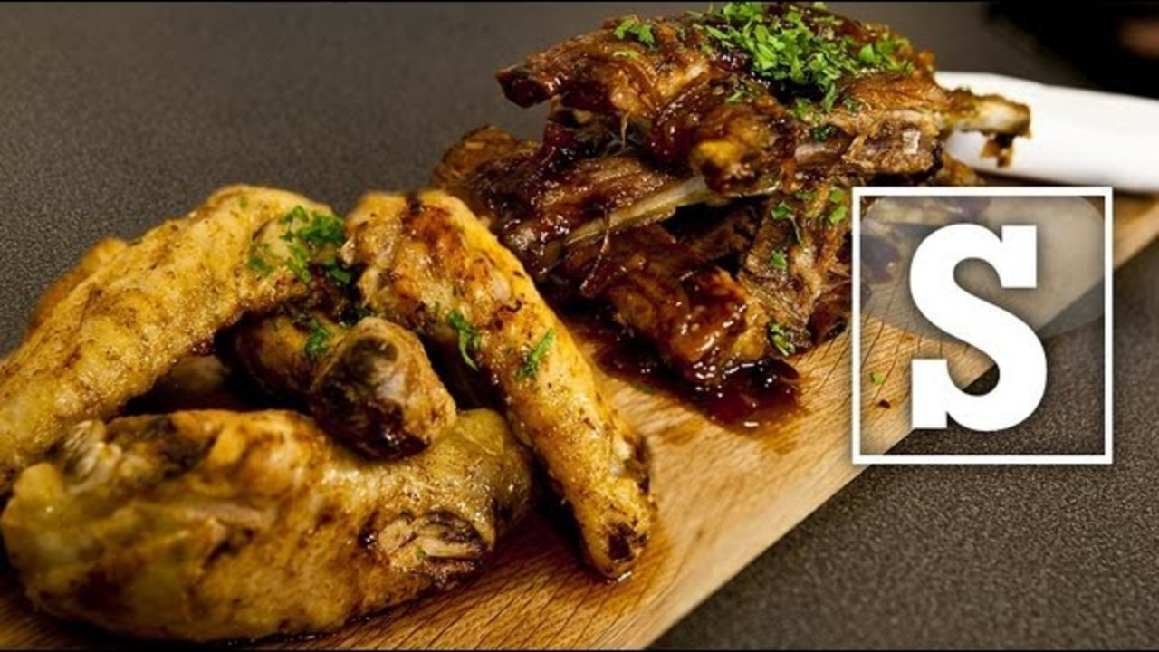 BBQ Ribs & Spicy Wings - Cooking Videos | Grokker