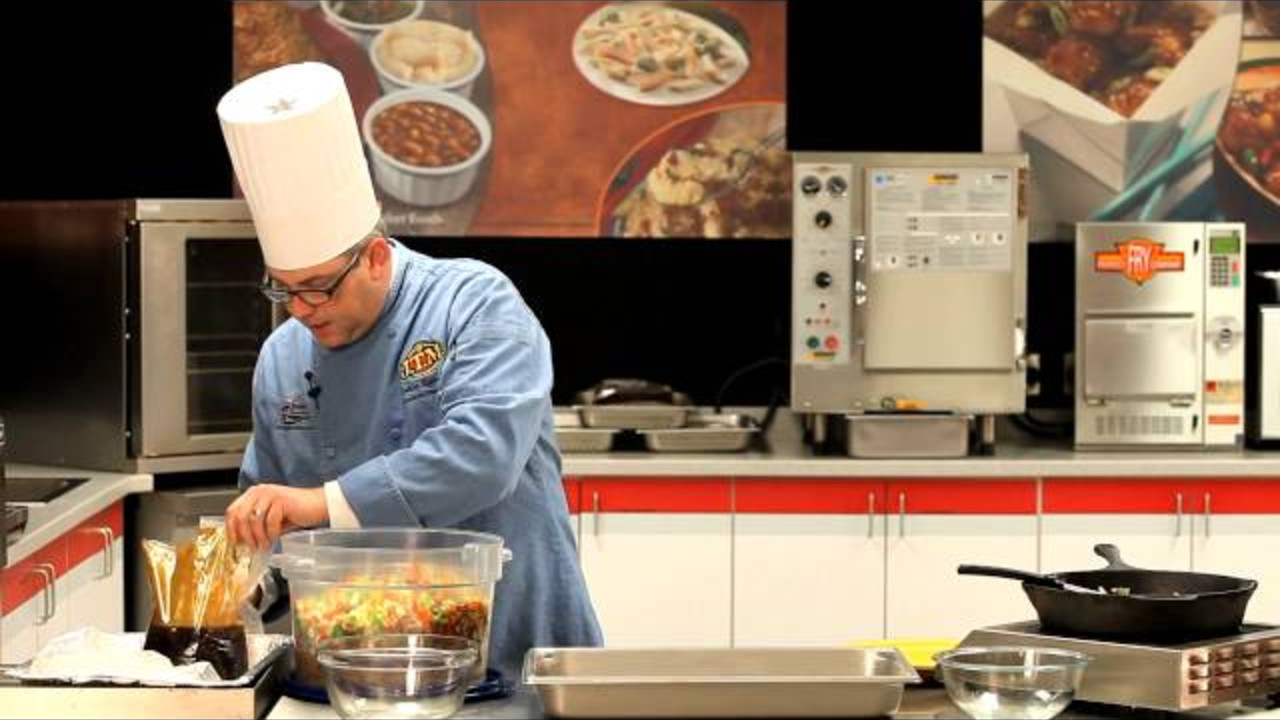 Broccoli & Beef with General Tso's Sauce - Cooking Videos | Grokker