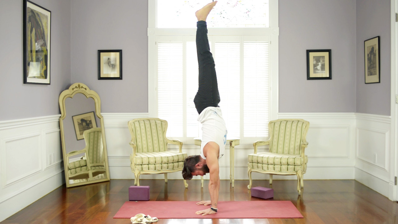 Inversions Series: Learn to Handstand - Yoga Videos | Grokker