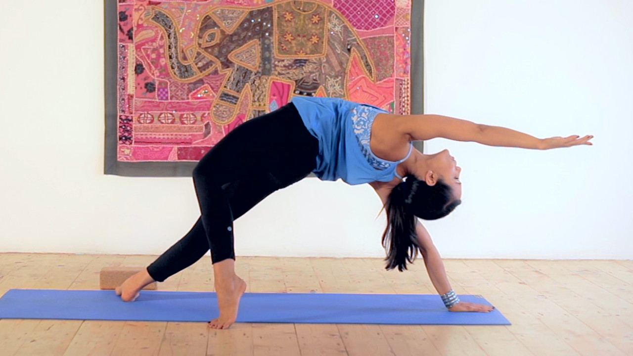 Intermediate Advanced Backbend Vinyasa Flow Yoga Videos Grokker