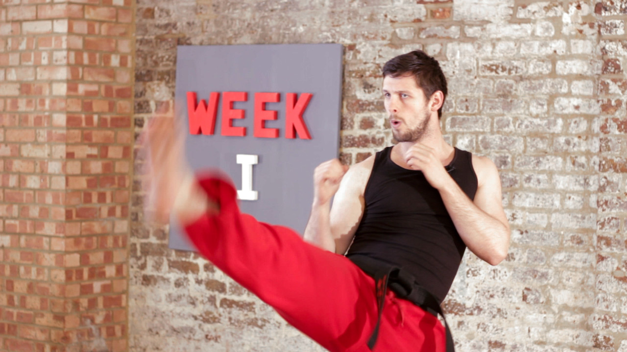 The Basics of Front Kicks - Week One Workout One - Fitness and Exercise ...