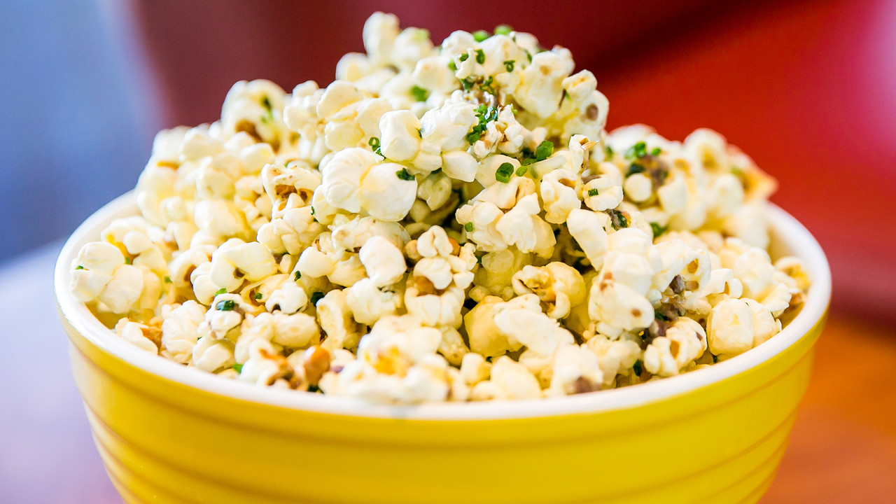 James Syhabout's Caesar Popcorn - Cooking Videos | Grokker