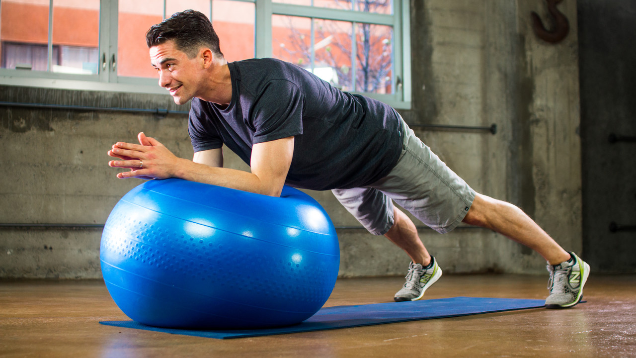 Stability Ball Core Workout - Fitness and Exercise Videos | Grokker