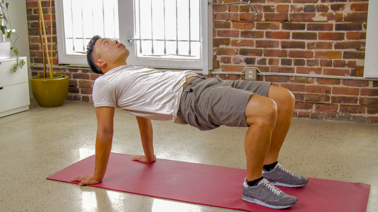 Crab Pose - Day 11 - Fitness and Exercise Videos | Grokker